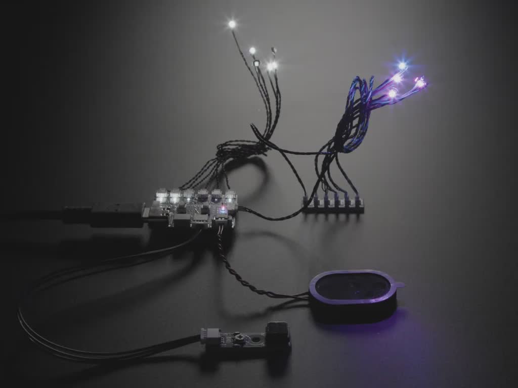 Buy Pimoroni Tiny FX W - Wireless LED Effects Starter Kit ADA6245 Adafruit