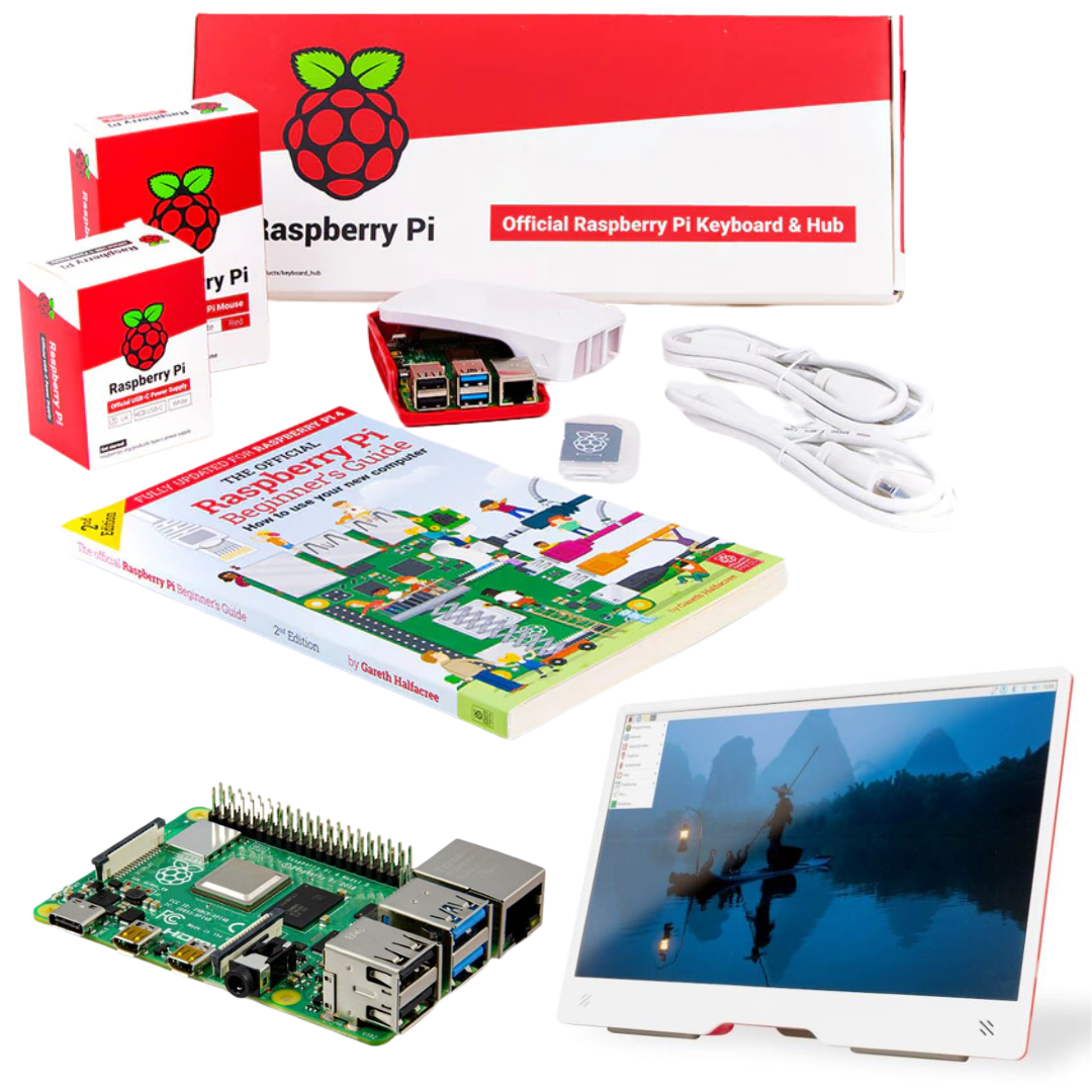 Buy Raspberry Pi 4 Desktop Kit 1GB with Monitor | Buy in Australia | PAKR-K1261 Pakronics Bundle