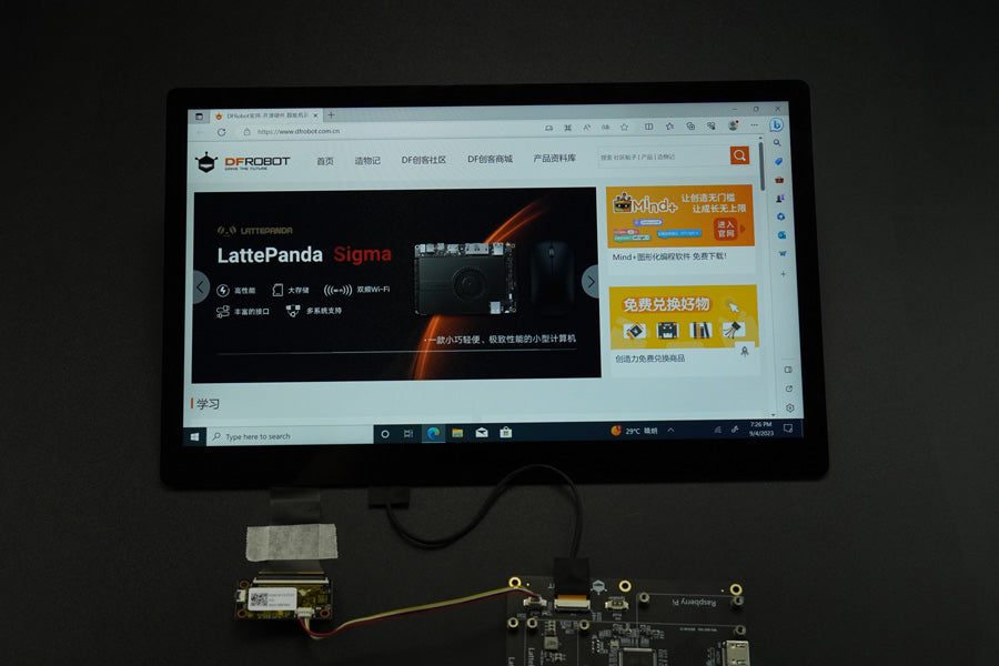 Buy 156 Inch 1920x1280 Ips Type C Touch Screen And Display For Raspberry Pi Df Dfr1045 Dfrobot