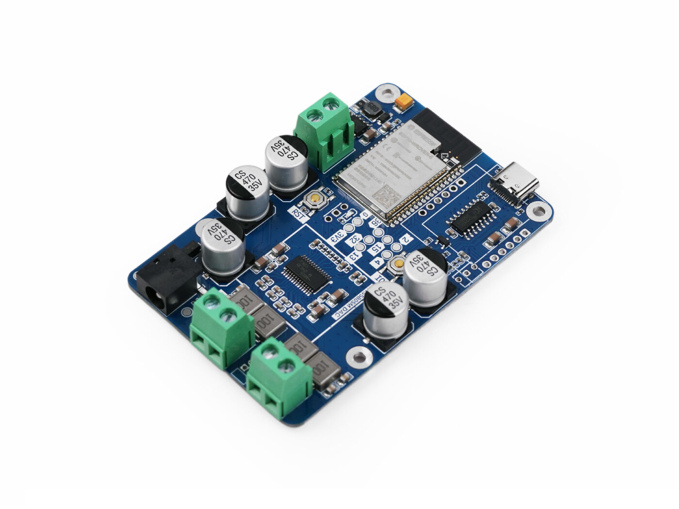 Buy Louder ESP32, ESP32 audio development board with TAS5805M I2S DAC ...