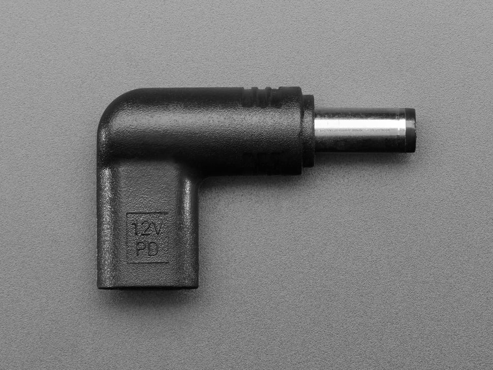 Buy USB Type C PD to 5.5mm/2.1mm Barrel Jack Adapter - 12V ADA6032 Adafruit