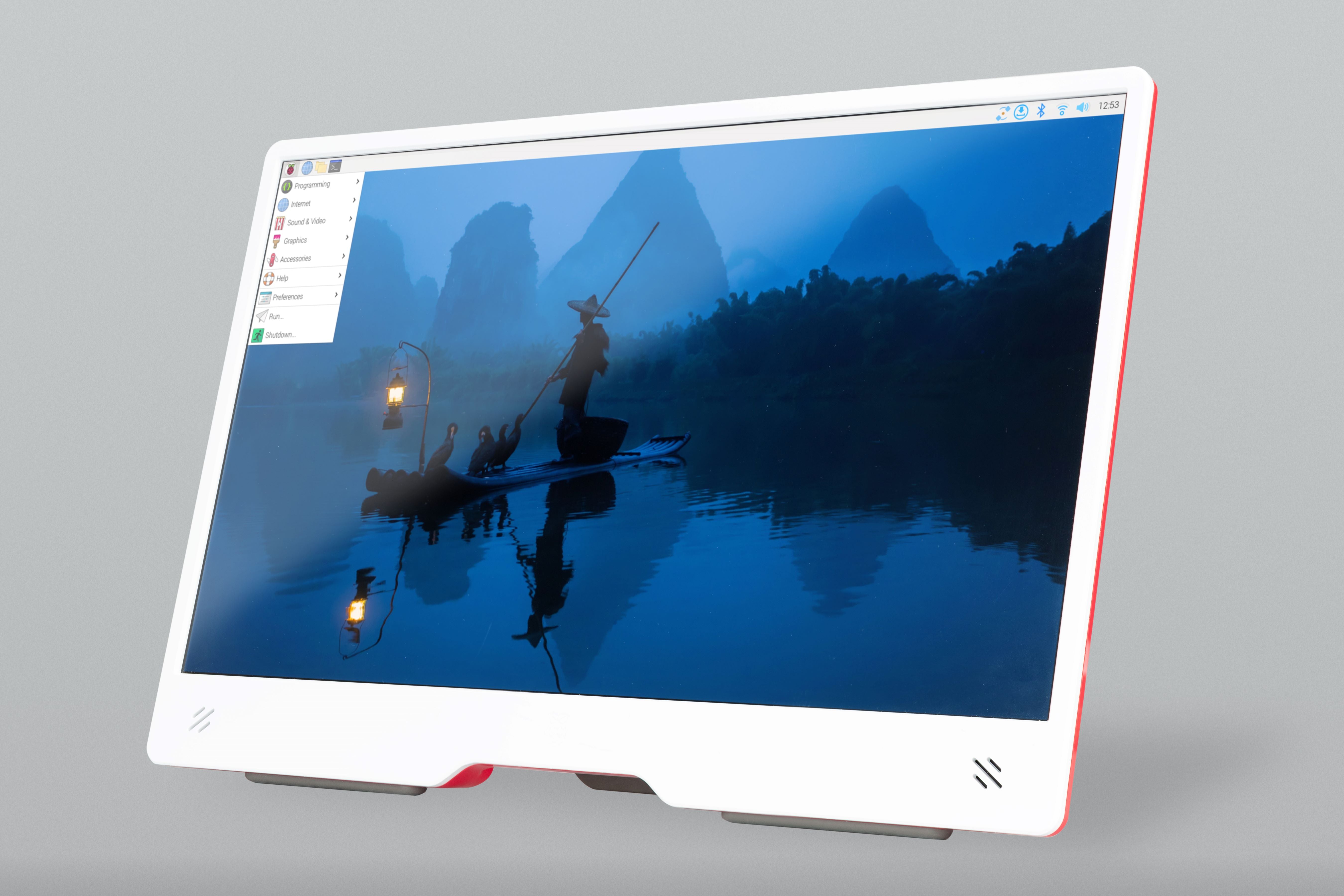 Buy Raspberry Pi® Monitor (Red/White) RPI-SC0940 RaspberryPi