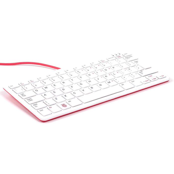 Buy Raspberry Pi® Keyboard - Red and White RPI-SC0167 RaspberryPi