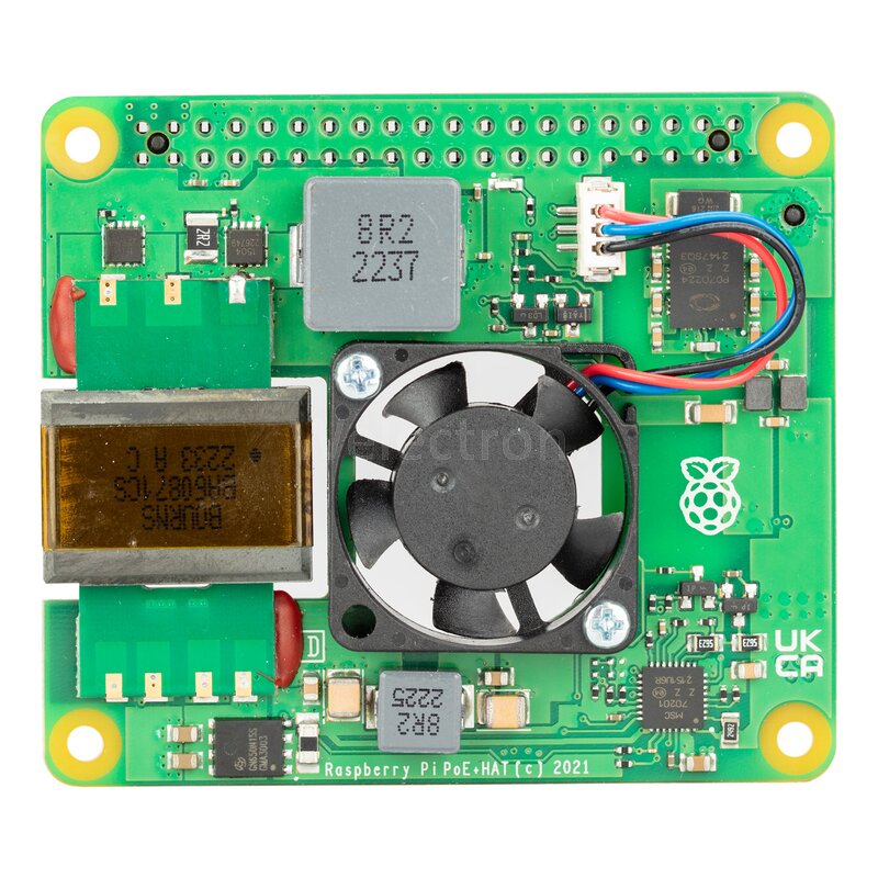Buy Raspberry Pi® PoE+ HAT (Compatible with Raspberry Pi 4B / 3B+) RPI ...