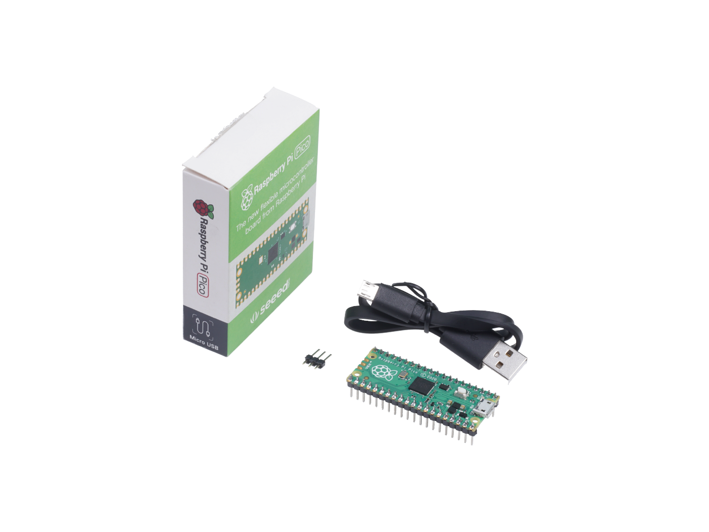 Buy Raspberry Pi Pico Pre-Soldered SS102110546 Seeed Studio