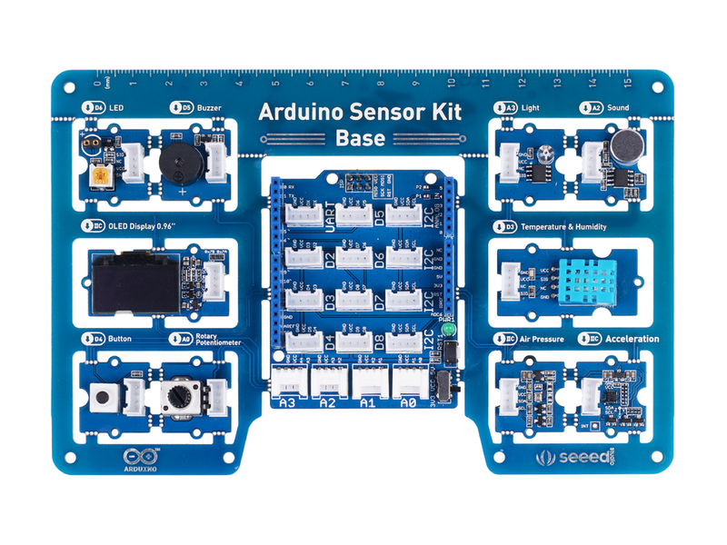 Buy Arduino sensor kit with Arduino Uno Rev 3 (Pack of 12) PAKR-K1211 ...