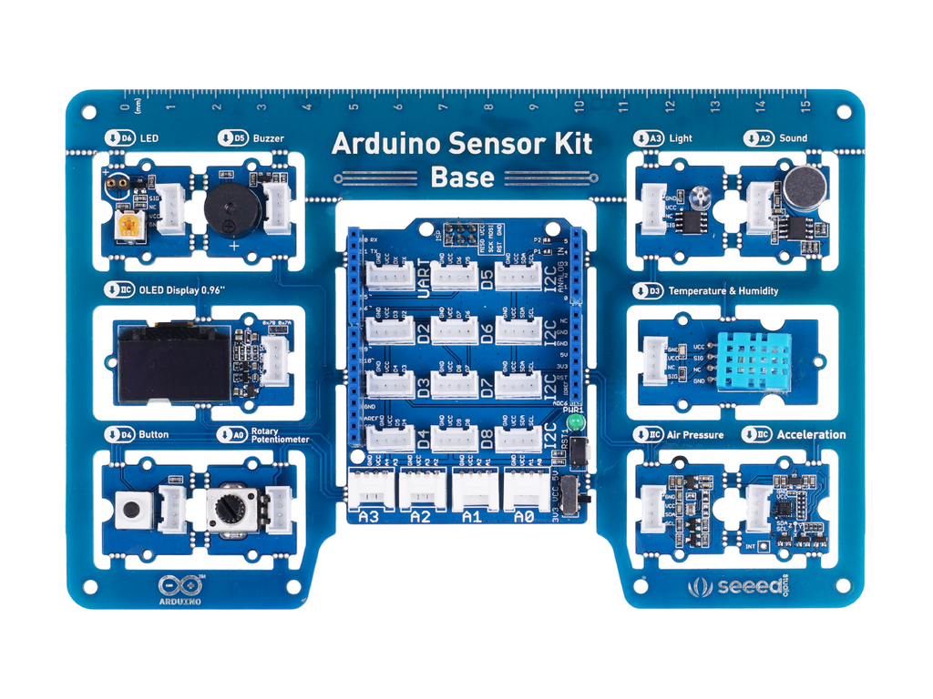 Buy Arduino sensor kit with Arduino Uno Rev 3 PAKR-K1192 Pakronics Bundle
