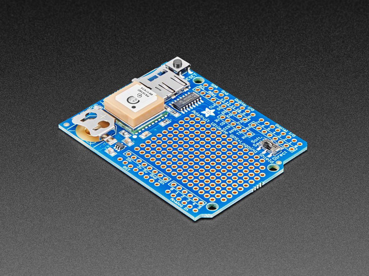 Buy Adafruit Ultimate GPS Logger Shield - Includes GPS Module ADA1272 Adafruit