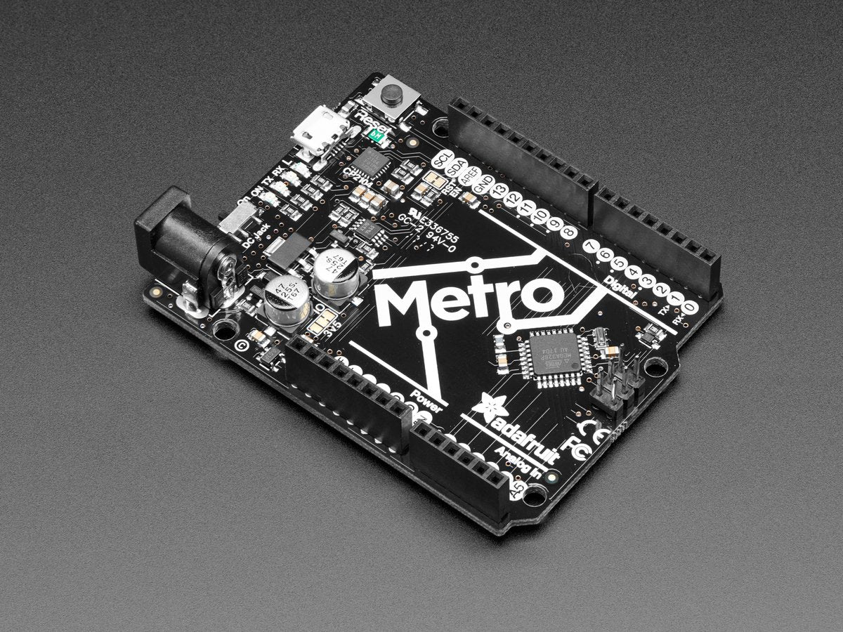 Buy Adafruit METRO 328 - Arduino Compatible - with Headers ADA2488 Adafruit