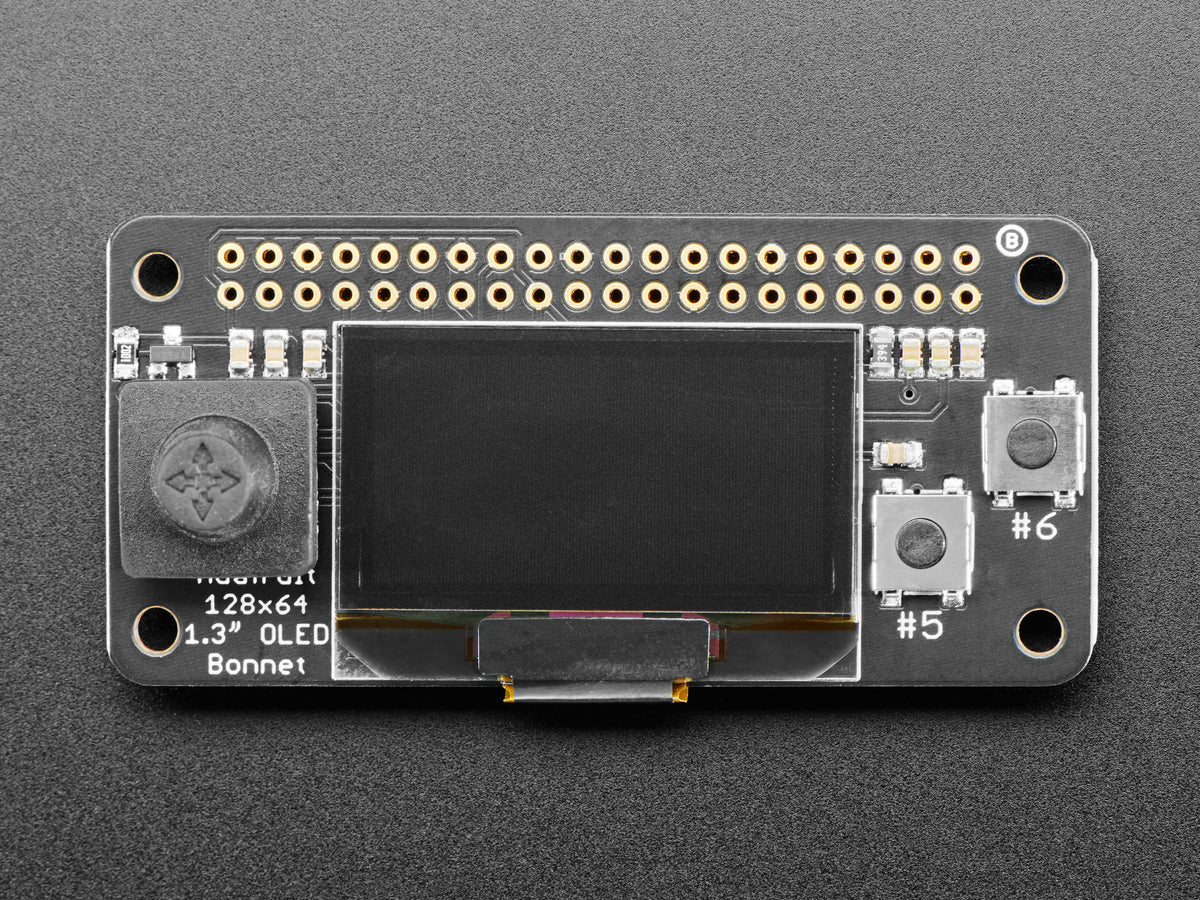 Buy Adafruit 128x64 OLED Bonnet for Raspberry Pi ADA3531 Adafruit