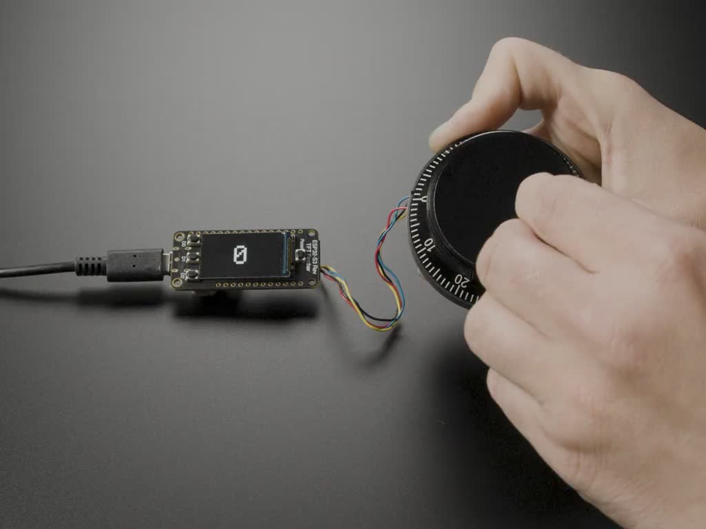 Buy CNC Rotary Encoder - 100 Pulses per Rotation - 60mm Black ADA5734 ...