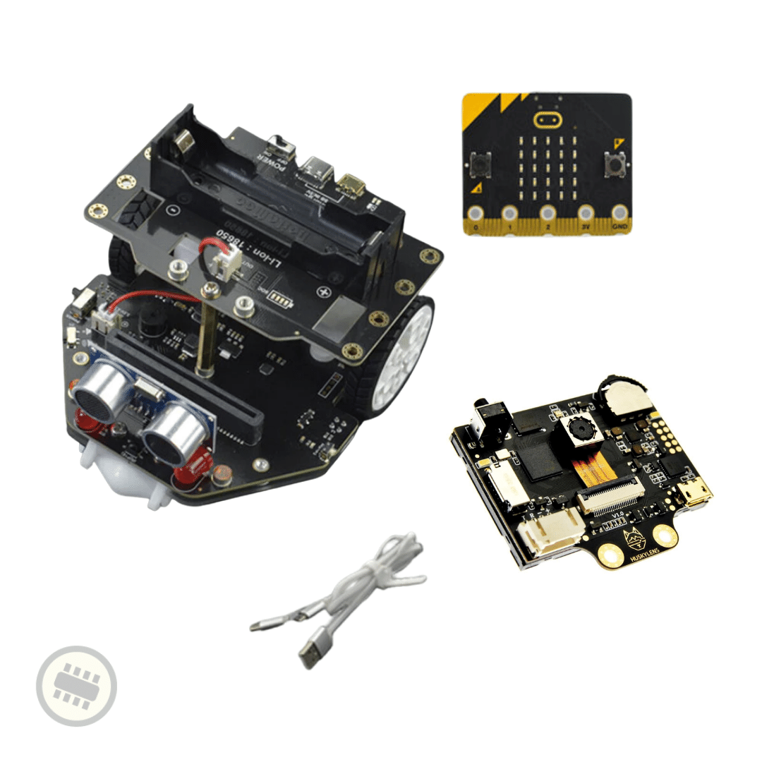 Buy micro:Maqueen Plus V2 (18650 Battery) with HUSKYLENS and micro:bit V2 DF-MBT0021-EN-18650-2 ...