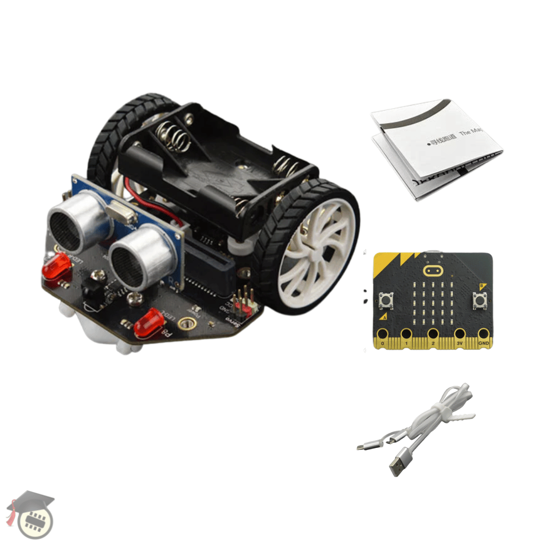 Buy micro: Maqueen Lite (with micro:bit V2 & Enclosure/ Cable/ Track ...