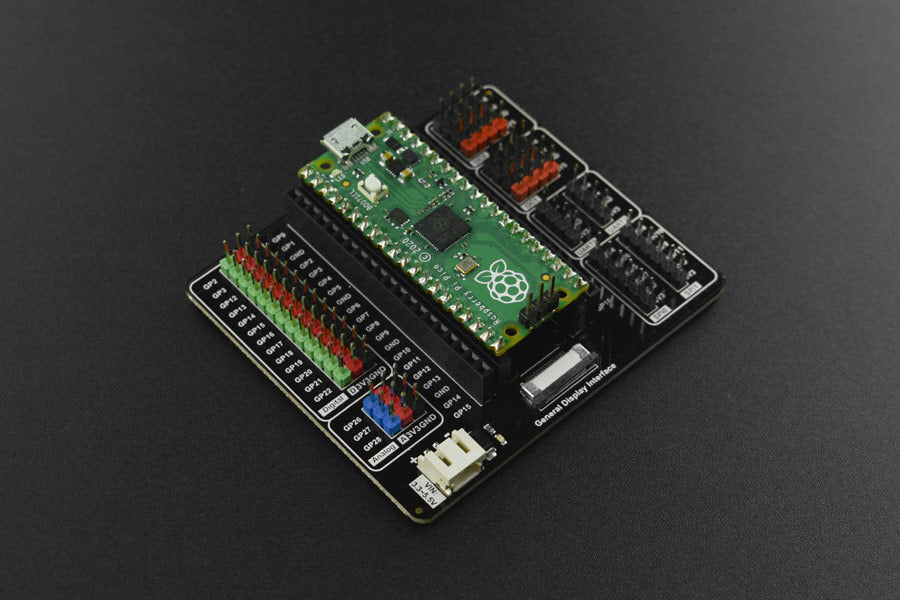 Buy Gravity: Expansion Board for Raspberry Pi Pico DF-DFR0848 DFRobot