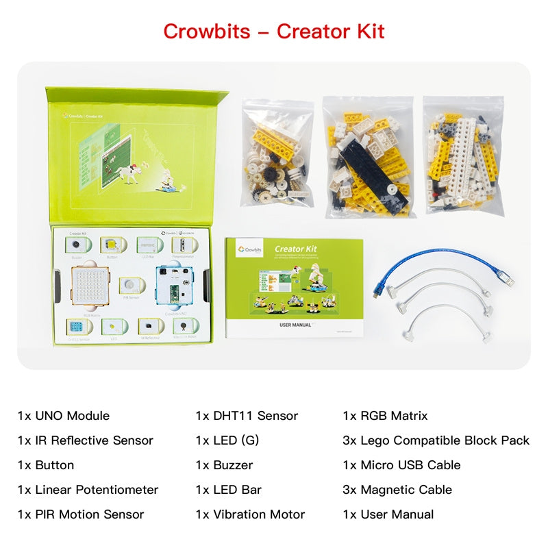 Buy Crowbits-Creator Kit PAKR-EC1008 Elecrow