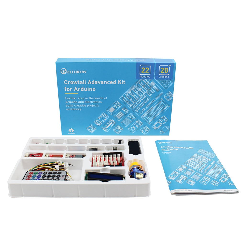 Buy Crowtail Advanced Kit for Arduino V2.0 PAKR-EC1013 Elecrow