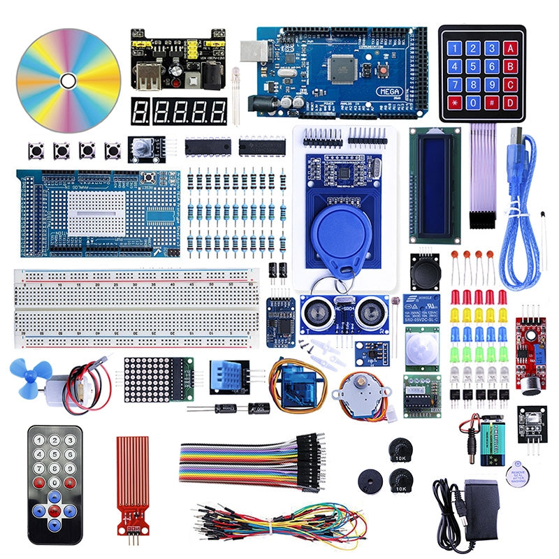 Buy Elecrow Mega 2560 Ultimate Starter Kit for Arduino PAKR-EC1018 Elecrow